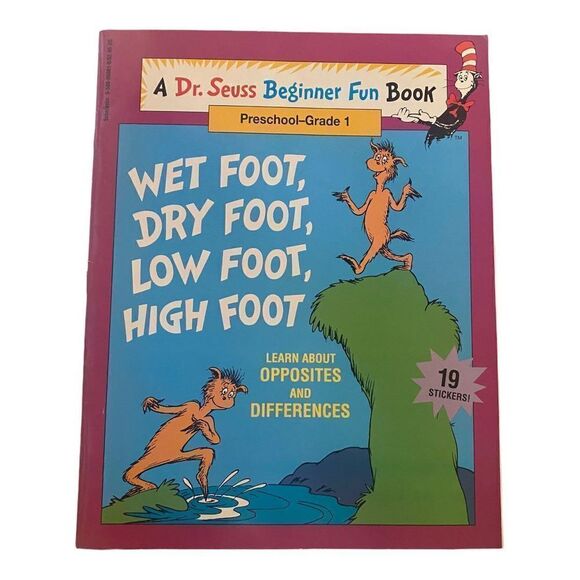 Dr. Seuss | Other | Wet Foot Dry Foot Low Foot High Foot Learn ...